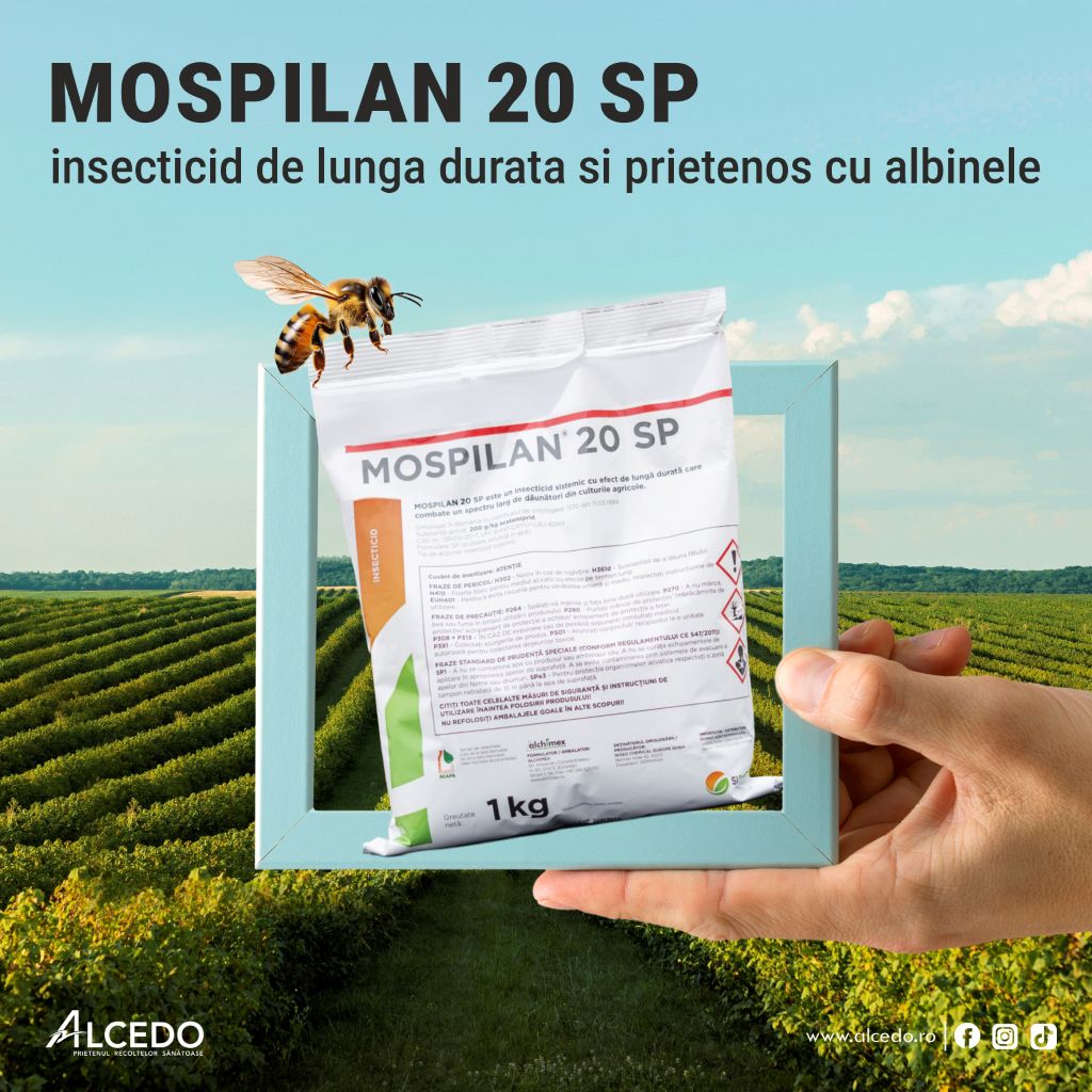 MOSPILAN 20 SP - insecticid iscusit prietenos cu albinele - ALCEDO